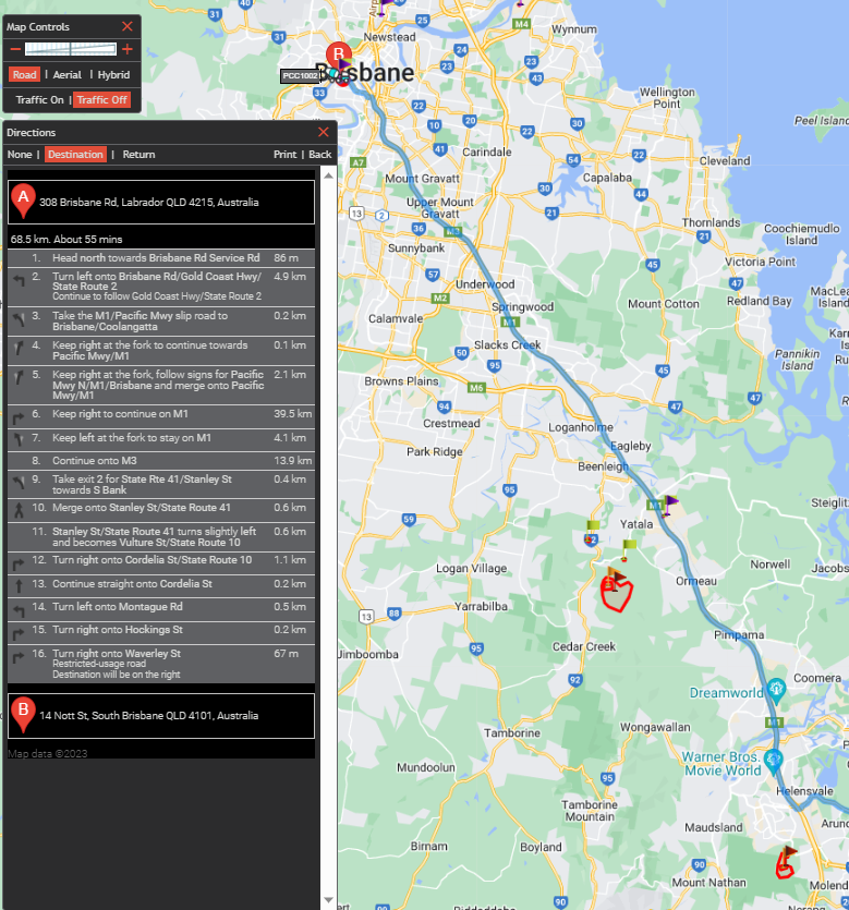 The Dispatch Map - Learning Centre