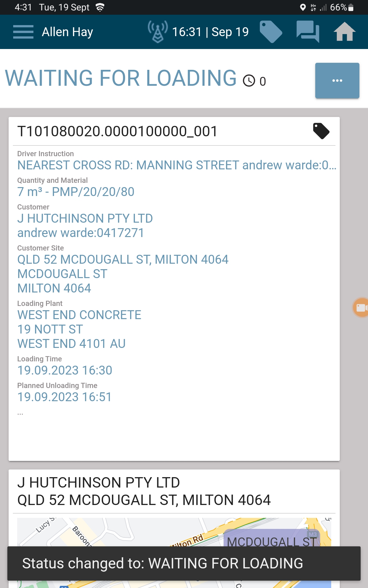 Status Cards - Learning Centre